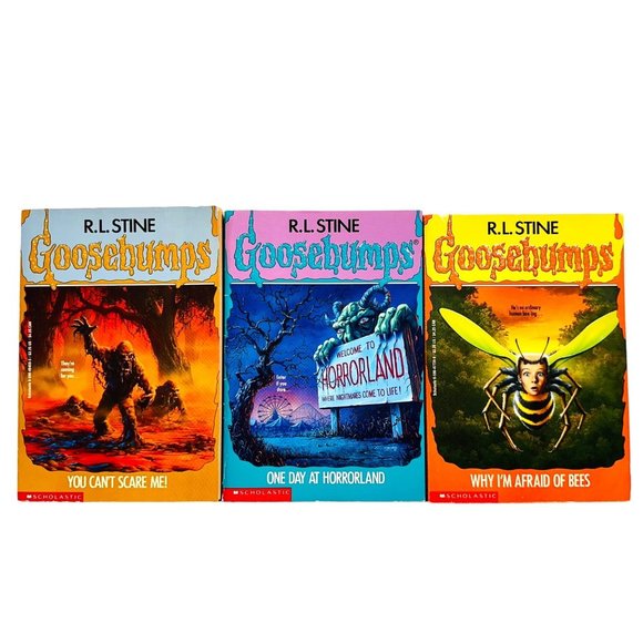 Goosebumps | Other | Goosebumps Rl Stine Numbers 51617 Lot Of Three ...